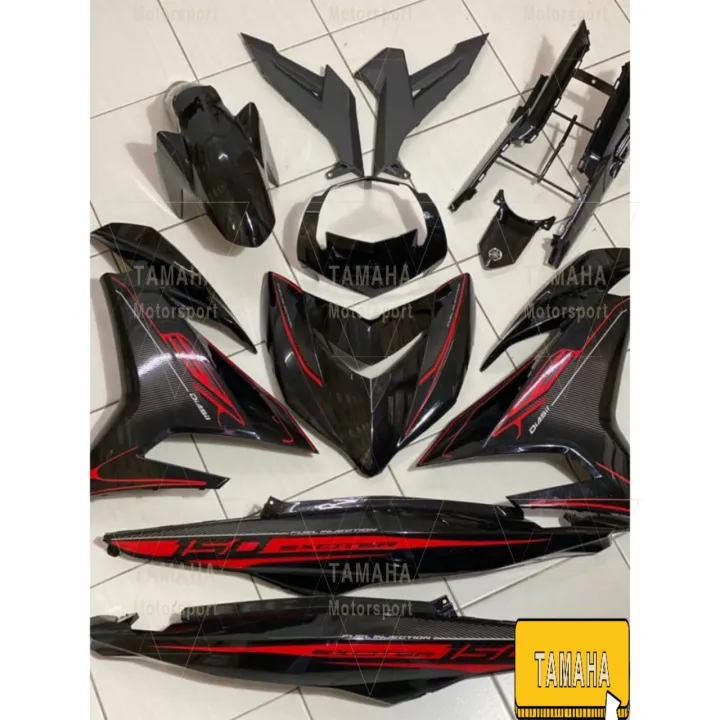 Yamaha Y15 Y15zr Body Cover Stripe Sticker 2017 Exciter Rc red | Lazada
