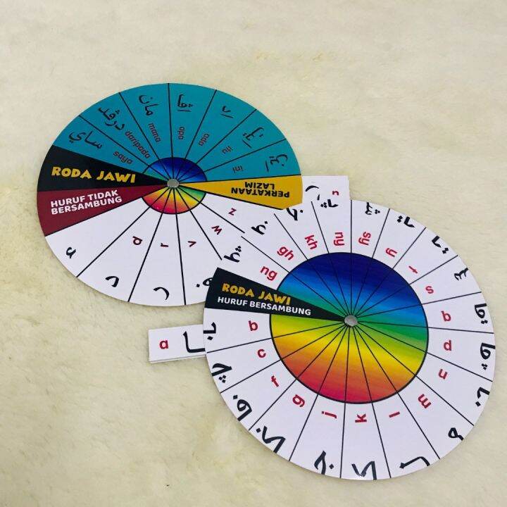 [READY STOCK] RODA JAWI - belajar jawi dengan mudah dan pantas | Lazada