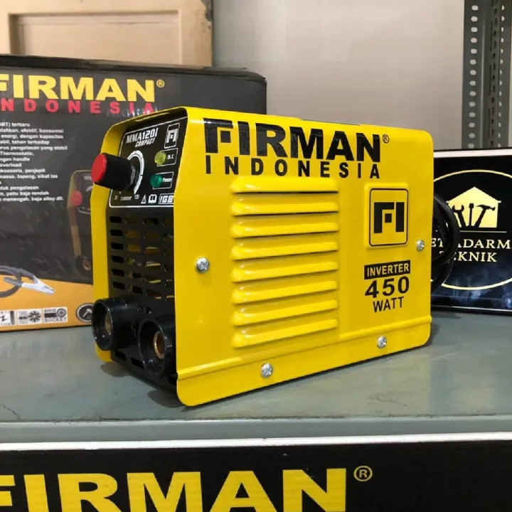 Travo Las Listrik FIRMAN MMA-120 450Watt IGBT Inverter Listrik | Lazada ...