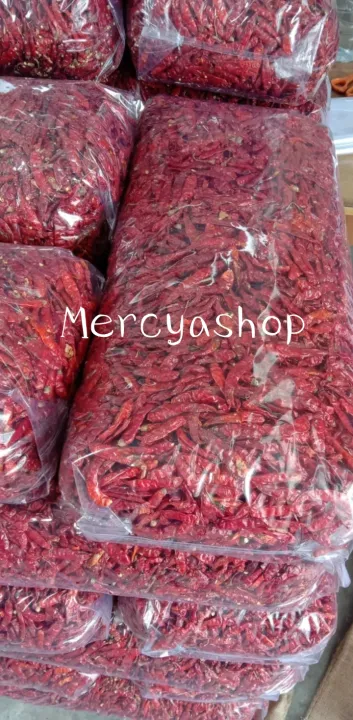 Cabe Rawit Kering/japlak super Pedas kemasan 1 kg | Lazada Indonesia