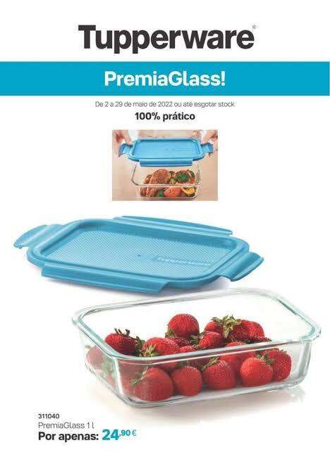 TUPPERWARE PREMIAGLASS CONTAINER 1L | Lazada PH