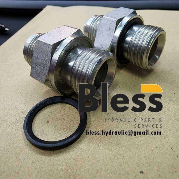 Double Nepel Hydraulic BSP X JIC | Lazada Indonesia