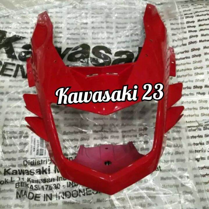 Barong kepala lampu depan ninja rr new Merah Original Kawasaki | Lazada ...