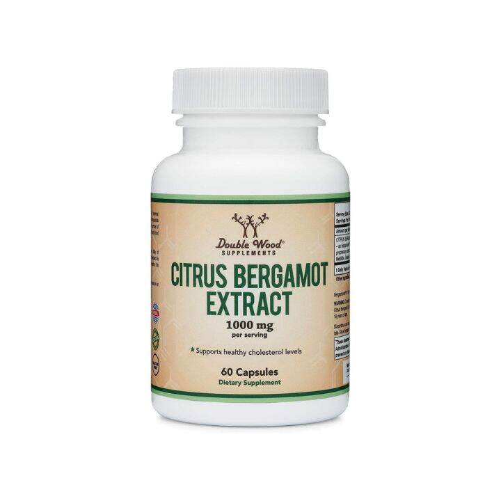 Citrus Bergamot Supplement - Only Patented, Clinically Proven Bergamot ...