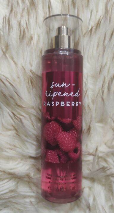 🇨🇦 Original Bath & Body Works Sun Ripened Raspberry (New Packaging ...