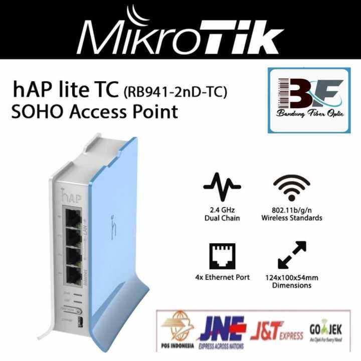 Mikrotik RB941-2nD-TC Home Access Point Lite (HAP Lite) | Lazada Indonesia