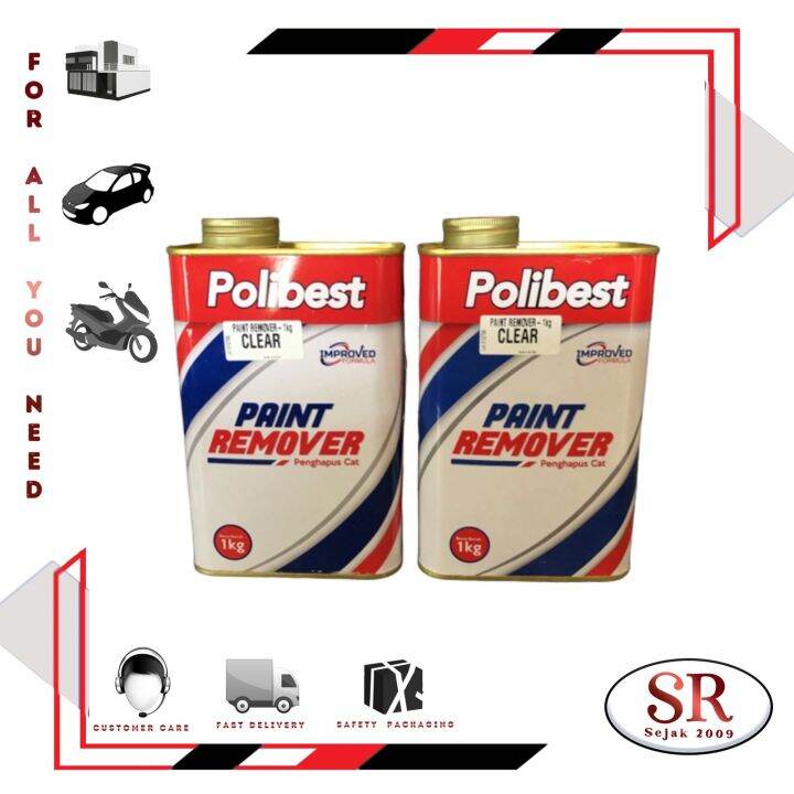 Paint remover perontok cat polibest | Lazada Indonesia