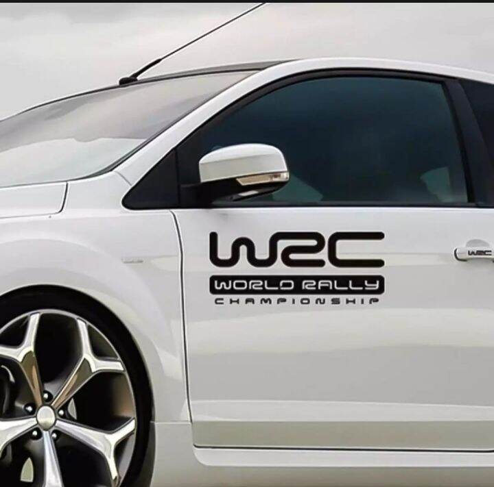 WRC vinyl car sticker | Lazada PH