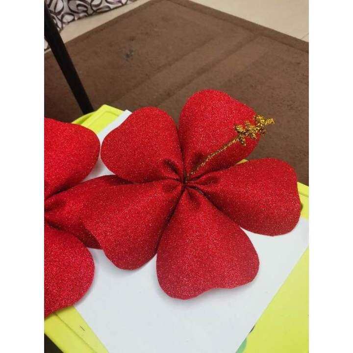 Aksesori Pin Bunga Raya Pelengkap Busana Merdeka | Lazada