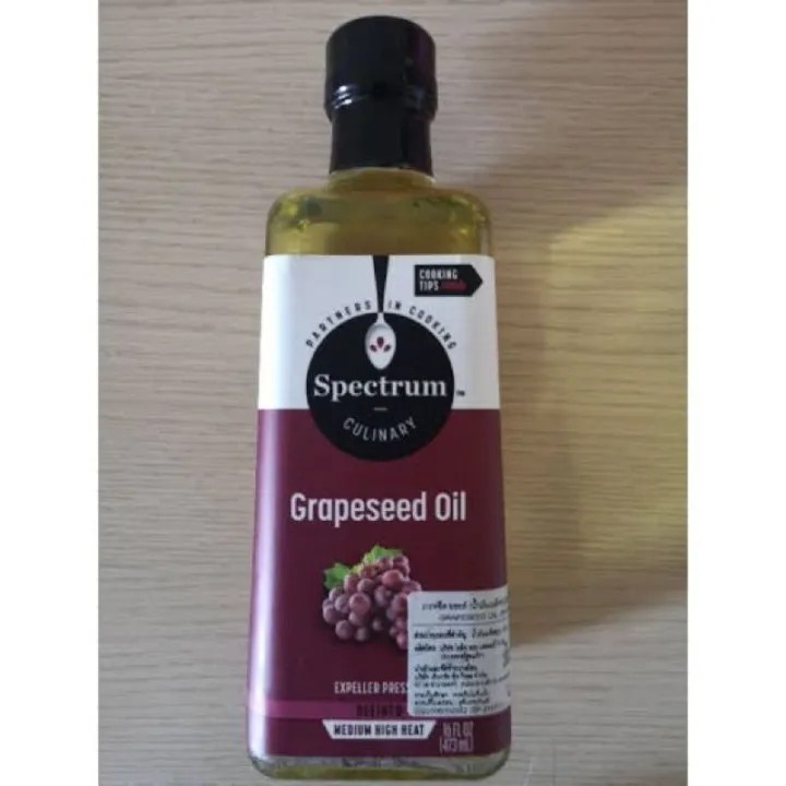 Spectrum Walnut Oil Refined 473ml.grape seed, almond, avocado oil ...