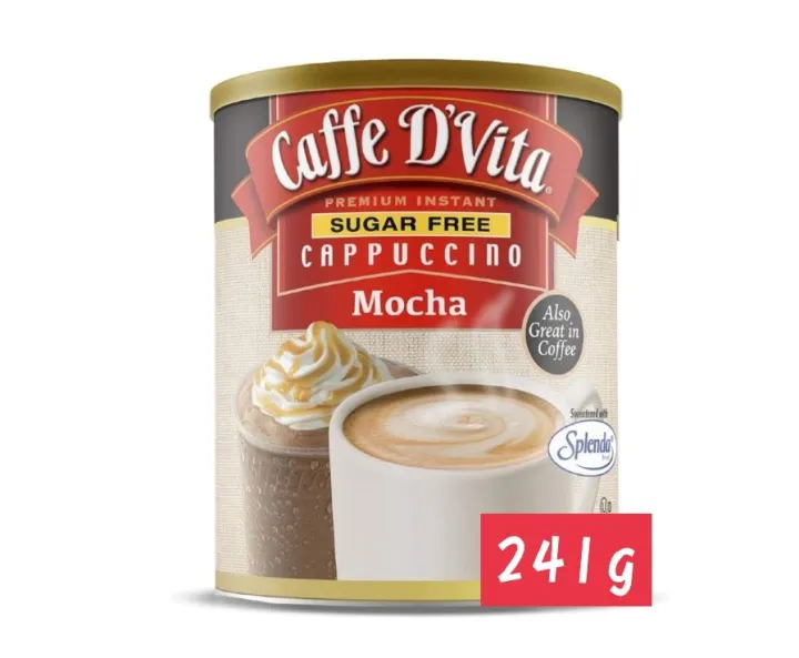 Caffe D'Vita Sugar Free Mocha Cappuccino -241g | Lazada PH