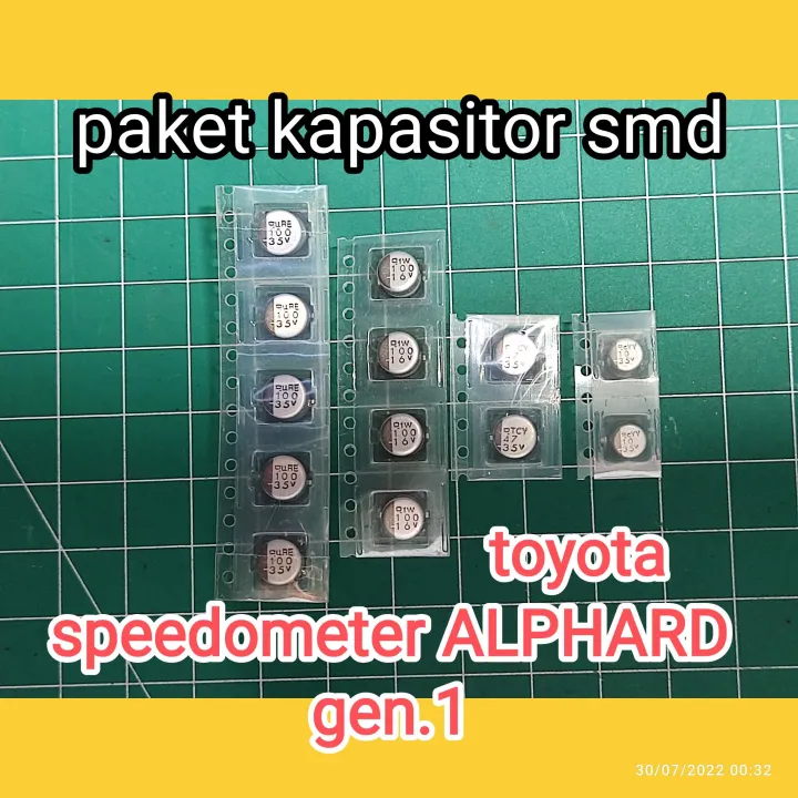 Paket kapasitor smd speedometer TOYOTA ALPHARD gen.1 | Lazada Indonesia
