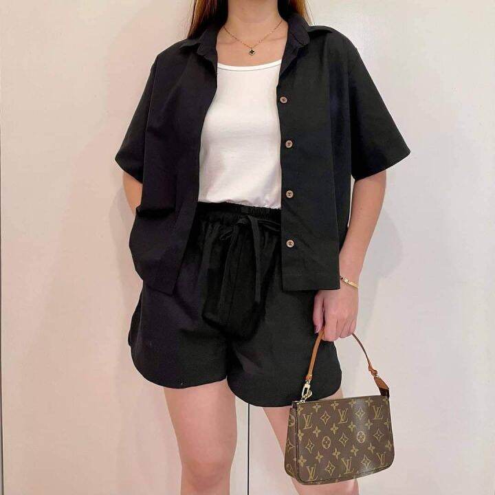 Linen Cotton Quality Terno For Women | Lazada PH