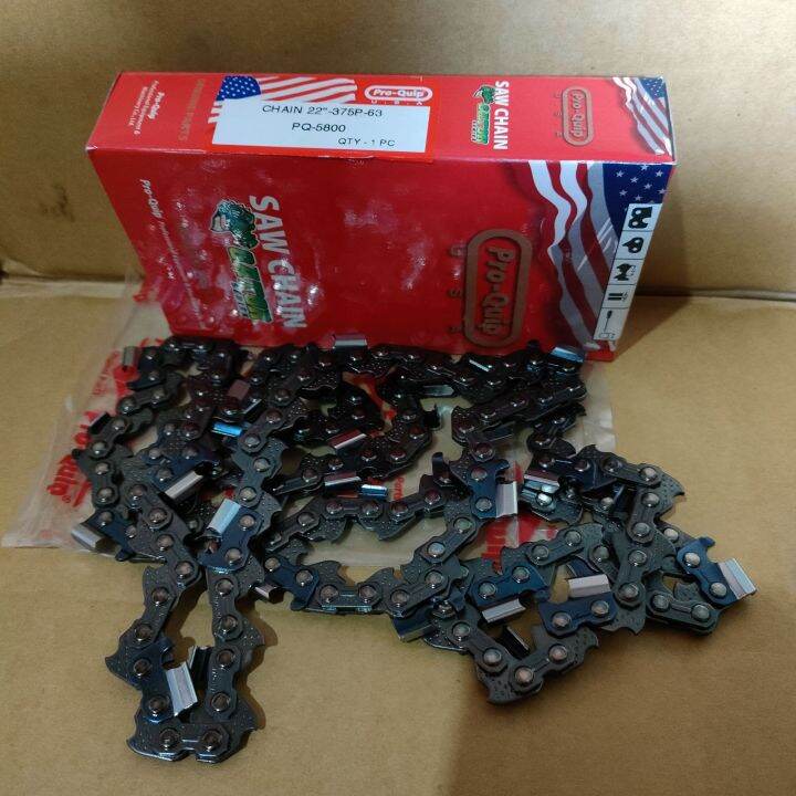 Rantai senso chainsaw 38T pro quip mata potong untuk bar 22" | Lazada ...