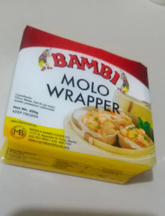 BAMBI MOLO Siomai wrapper 200 gms /3 packs | Lazada PH