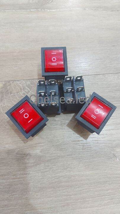 (ISI 20Pcs) Saklar 6 Pin 6 Kaki ON OFF ON Plus Lampu | Lazada Indonesia