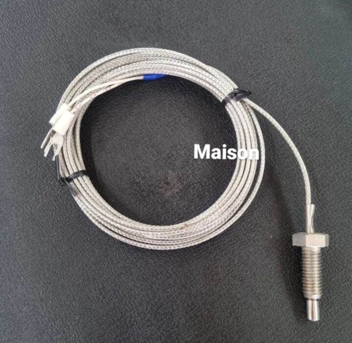 Thermocouple M8 kabel 3m thermo couple baut m8 premium | Lazada Indonesia