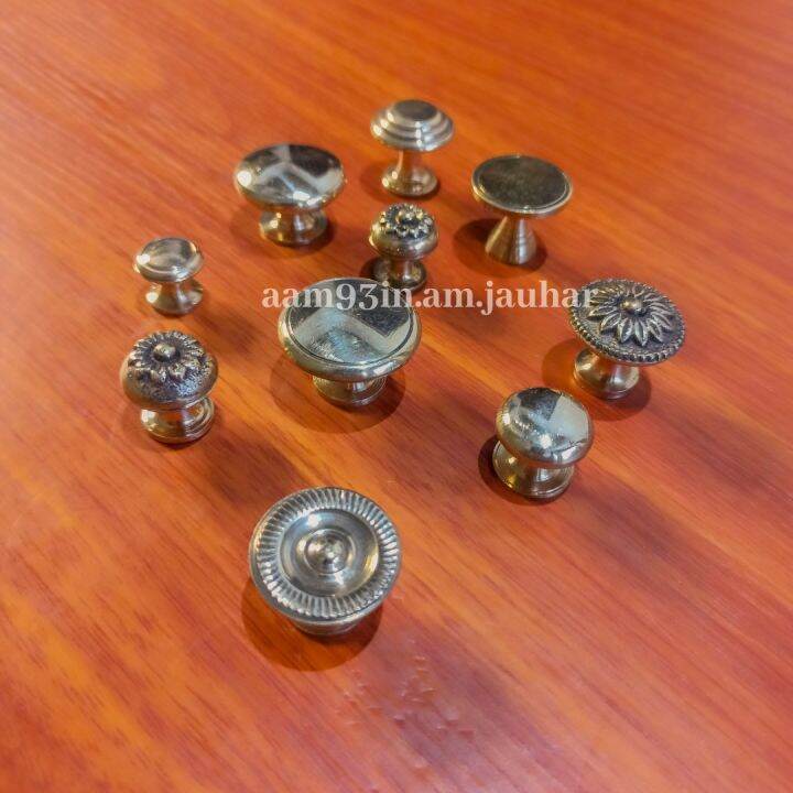 Knop Knob Kuningan Handle Tarikan Gagang Kunci PINTU Lemari Laci ...