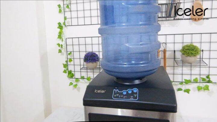 Iceler Mesin Pembuat Es Batu 30Kg per hari dengan Fungsi Dispenser ...