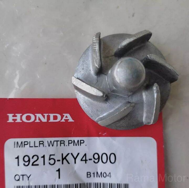 ใบพัดปั๊มน้ำ honda NSR 150 สินค้าแท้จากศูนย์ 💯🏭 รหัสสินค้า 👉🏻19215-KY4 ...
