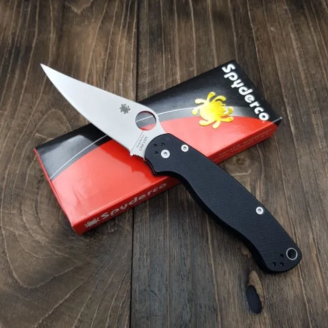 มีดพับ Spyderco C81 GP2 Stainless Steel S30V ระบบ Liner lock Folding knife | Lazada.co.th