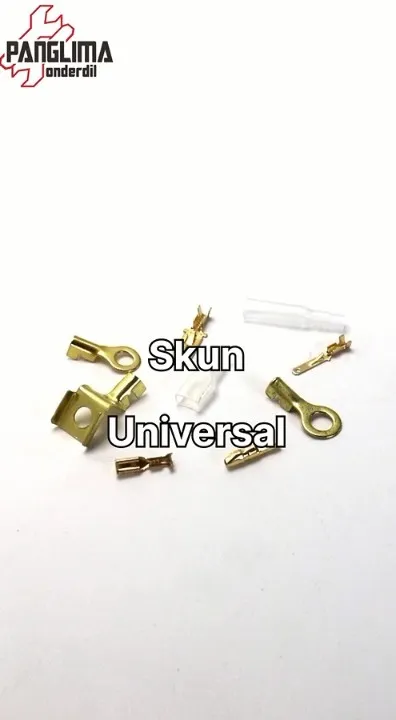 Skun Kabel Ring 6 mm-6mm Bulat-Bulet Lubang-Lobang Besar Sekun-Terminal ...