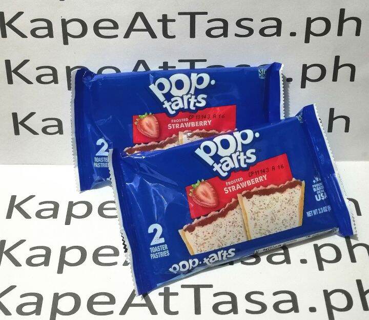Kellogg's Pop Tarts Frosted Strawberry 2 pouches x 96g | Lazada PH
