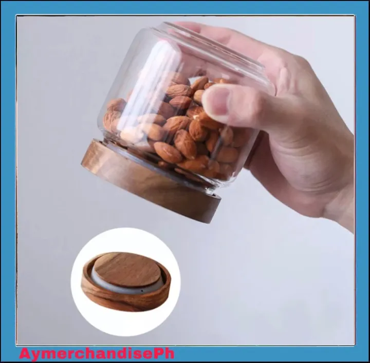 Acacia Lid Storage Jars 300ml | Lazada PH
