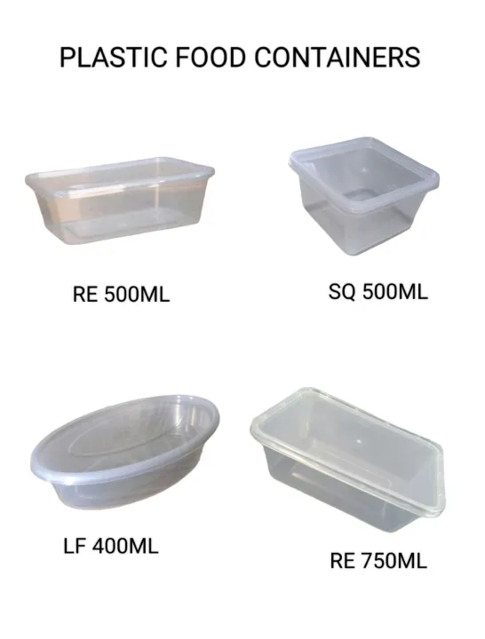 COD Plastic Food Container 10PCs/Pack | Lazada PH