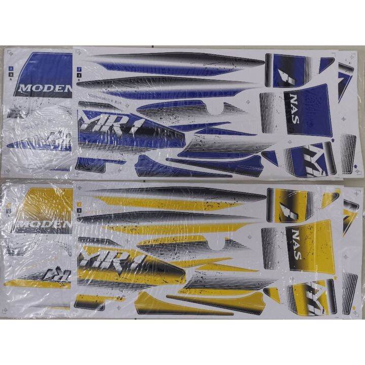 Modenas Kriss MR1 (3) Body Sticker / Strike / Stripe | Lazada