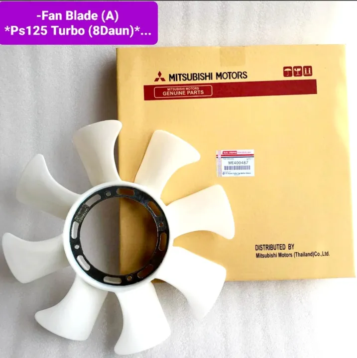 Fan Blade Kipas Radiator Mitsubishi Canter PS125 Turbo 8 Daun ME400487 ...