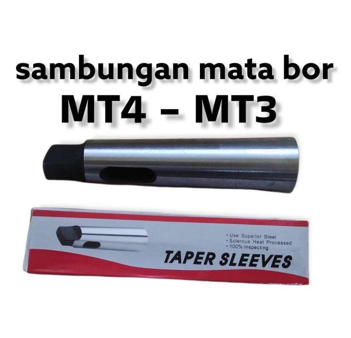 Morse Tapper Drill Chuck Arbor Kepala Bor Duduk MT4 MT3 MELZER | Lazada ...