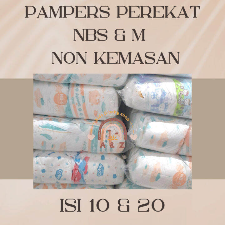 Pempers Perekat Non Kemasan Nbs isi 10 dan 20 | Lazada Indonesia