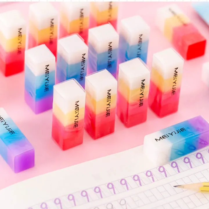 Gradient Square Student Eraser | Lazada PH