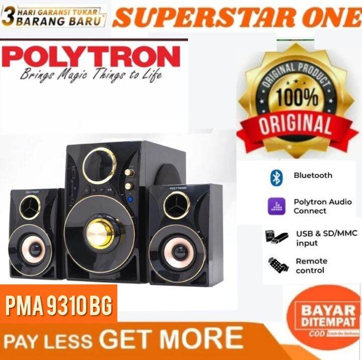 Speaker Aktif Polytron Pma 9310 Bg Speaker Aktif Bluetooth Lazada