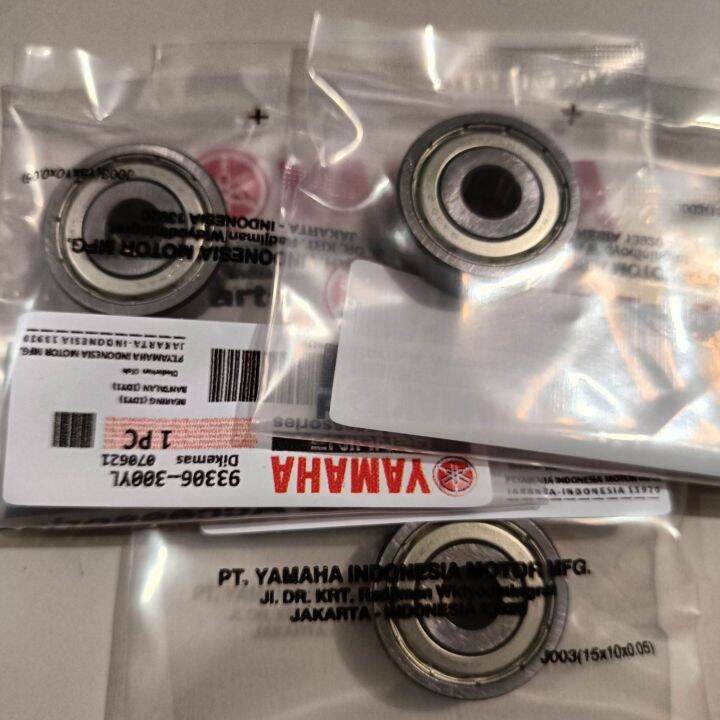 yamaha front wheel bearing 6300 genuine japan / mio sporty / soulty / sniper 135 / sniper 150 ...