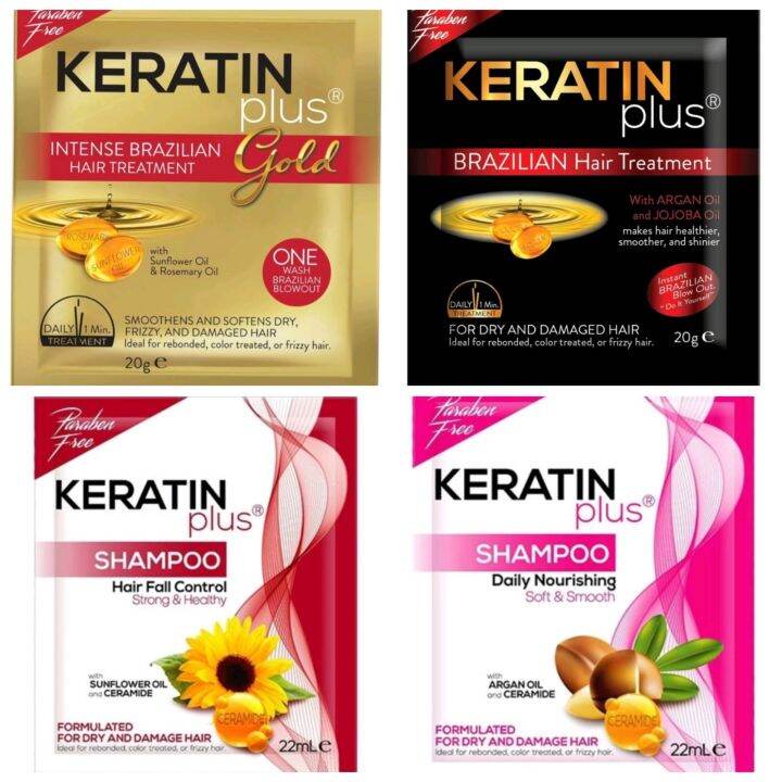 KERATIN Plus Brazilian Hair Treatment 20g/6pcs | Lazada PH