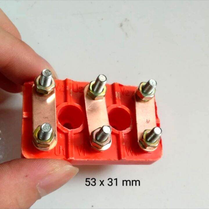 Terminal conection motor dinamo y80-90 1.5Hp 2Hp 3Hp | Lazada Indonesia