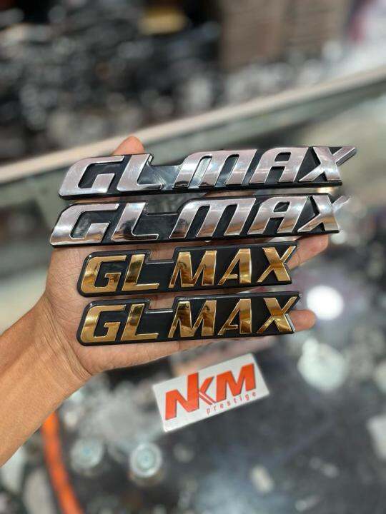 EMBLEM TANGKI GL MAX LOGO TANGKI GL MAX IMPORT ASLI | Lazada Indonesia