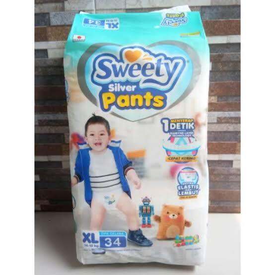 Sweety silver XL 44 | Lazada Indonesia