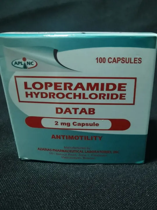 Loperamide HCl (DATAB) 2mg capsule- 100 capsules | Lazada PH