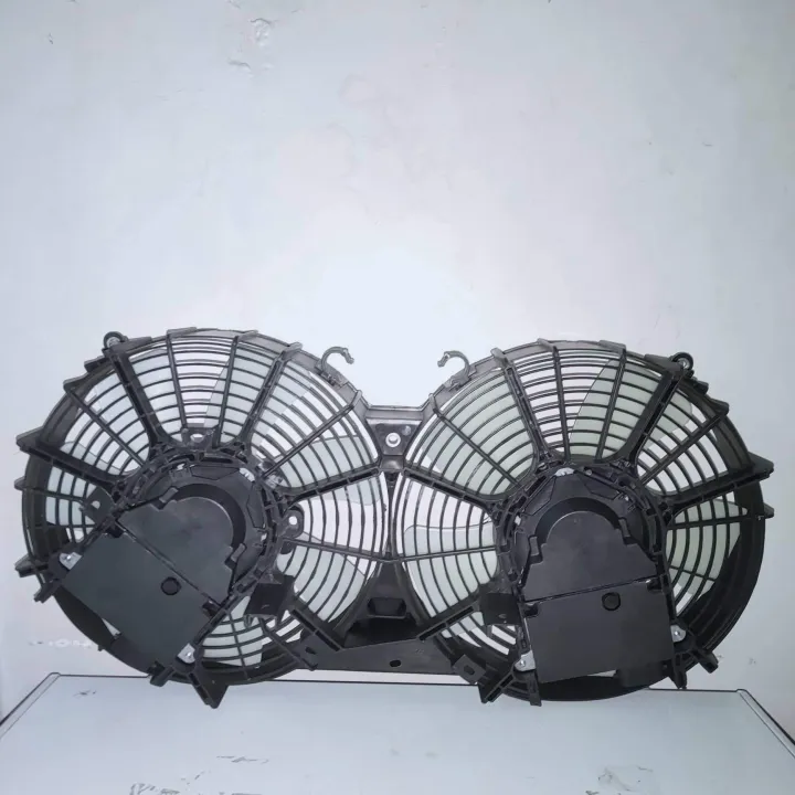 CAR AIRCONDITIONING DUAL AUXILLIARY FAN MOTOR ASSY HIACE D4D. 2010 TO ...