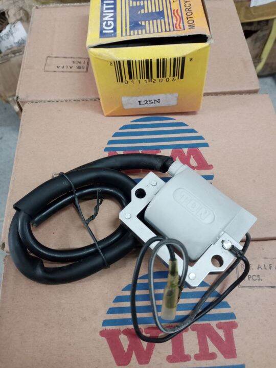 coil Ignition coil koil pengapian busi Yamaha L2 SUPER L2SN L2G NOS ...