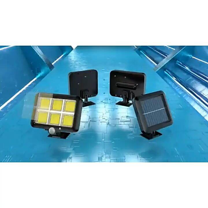 LED Lampu Solar 144 LED Motion Solar Sensor Lampu Taman Dekorasi Tahan ...