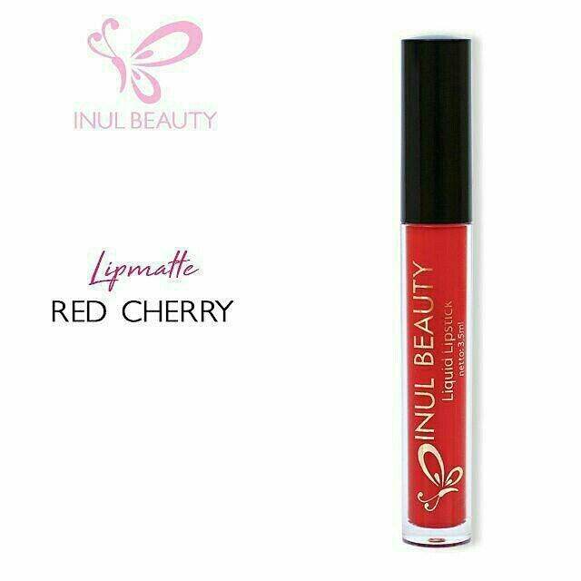 INUL BEAUTY Liquid Lipstick Matte RED CHERRY | Lazada Indonesia