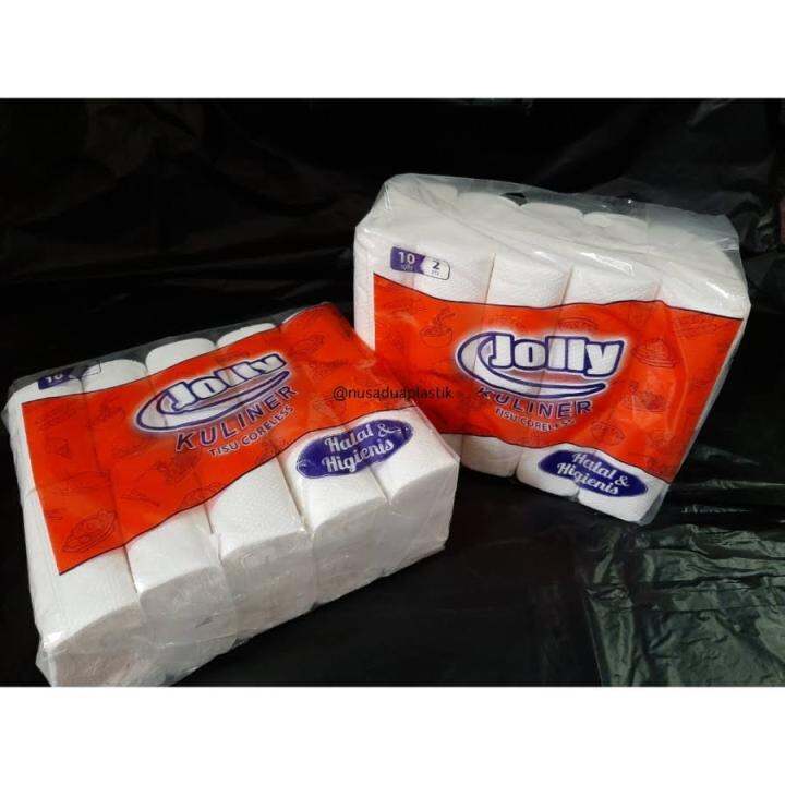 Jolly Coreless Tisu Gulung isi 10 rolls 2 Ply | Lazada Indonesia