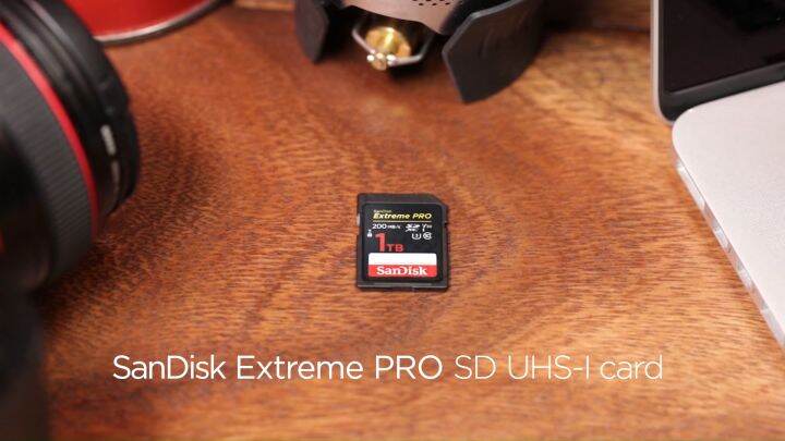 SanDisk Extreme Pro SDXC, SDXXD 1TB, V30, U3, C10, UHS-I, 200MB/s R, 140MB/s W, 4x6, Lifetime ...