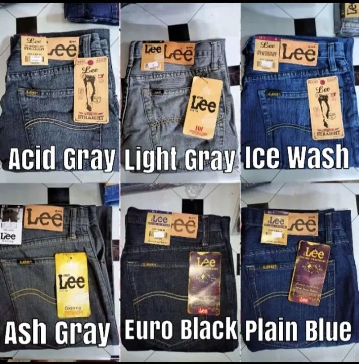 Straight Cut Lee 6 Colors | Lazada PH