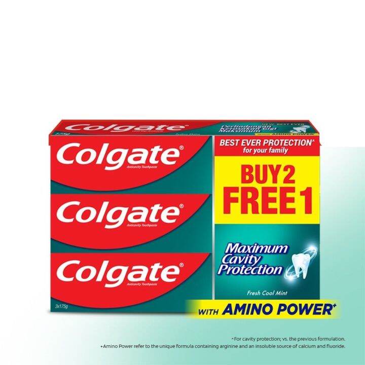 Colgate Maximum Cavity Protection - Toothpaste Value Pack (175g x 3 ...