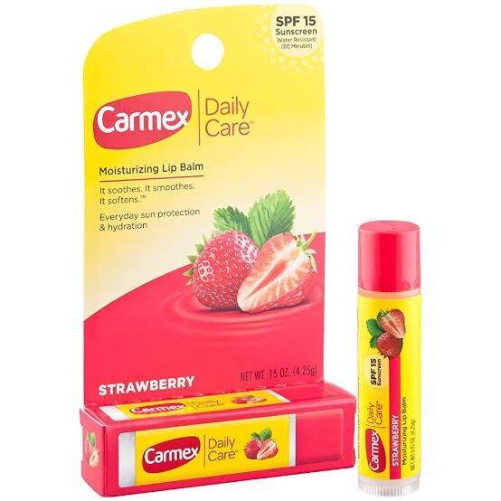 Carmex Click-Stick Moisturizing Lip Balm SPF 15 Strawberry | Lazada.co.th